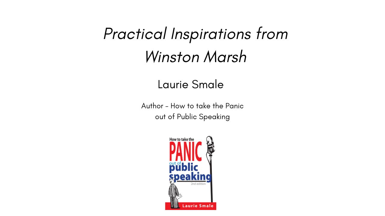 Article Practical Inspirations With Winston Marsh - Laurie Smale ...